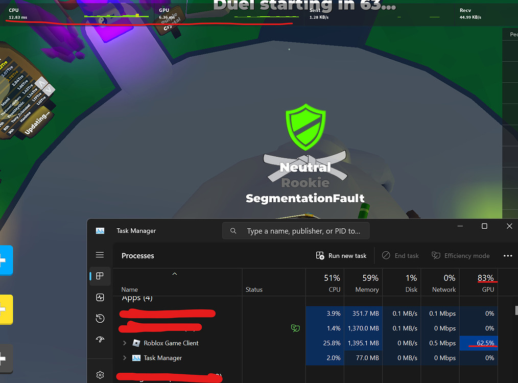 Insane gpu utulization issue when camera is inside or player is near particle effects - Engine ...