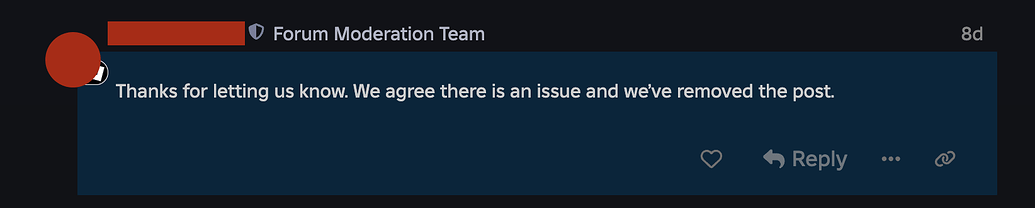 Moderators should be more "real" and less "the user is always right ...
