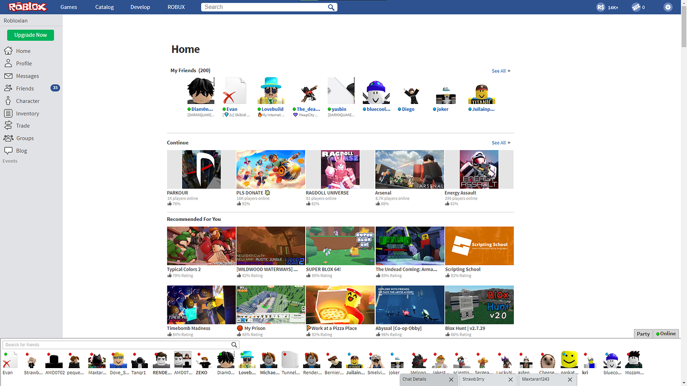 2014-esque Roblox - a css theme that attempts to restore the legacy ...