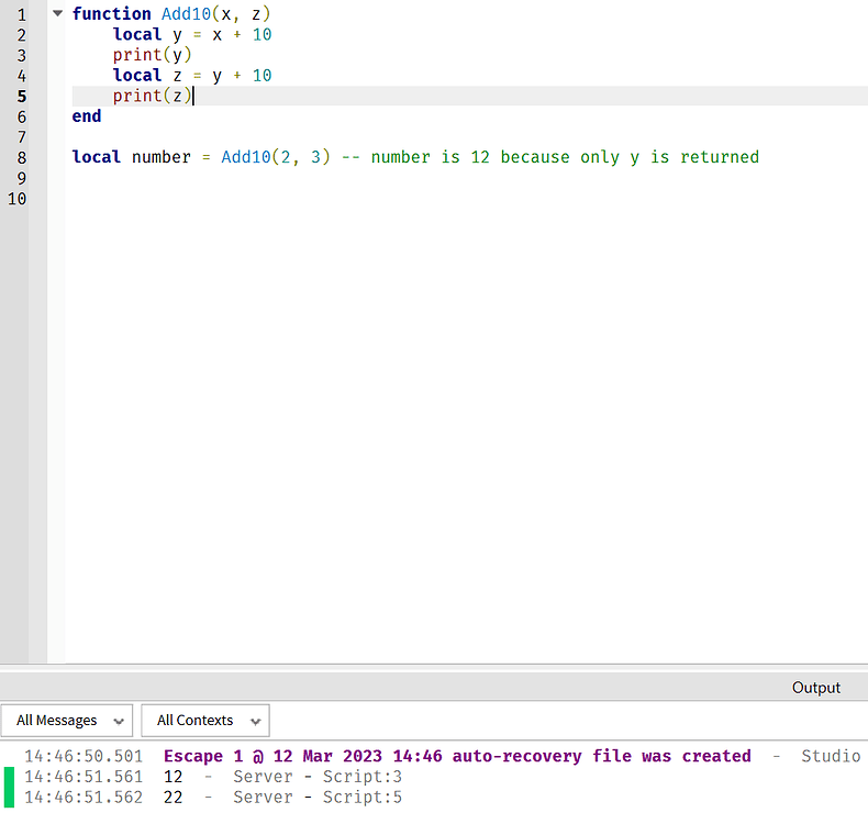 What does "return" do in a function? I'm clueless - Scripting Support ...