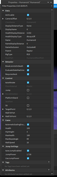 FBX Dinosaur Model Sliding Issue - Scripting Support - Developer Forum | Roblox