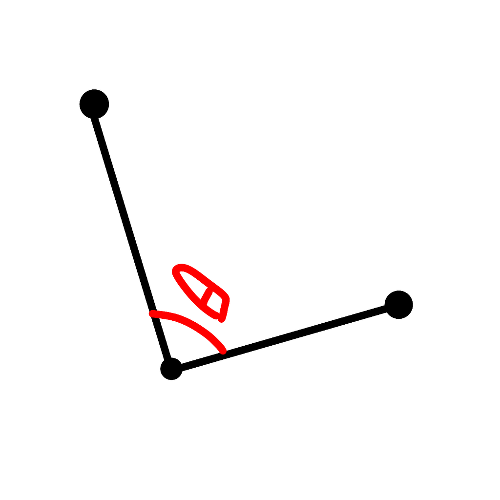 How to get angle between 3 points? - Scripting Support - Developer Forum | Roblox