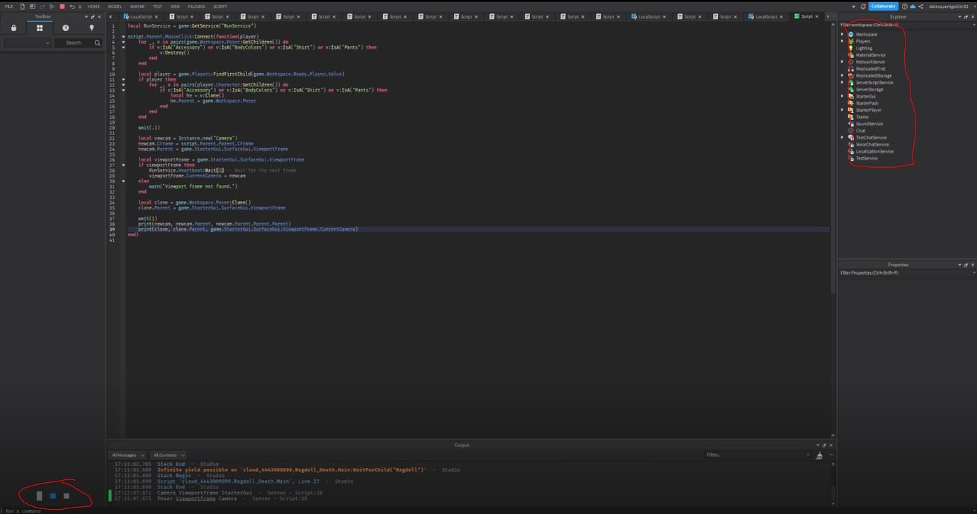 New instances only load when I leave workspace - Scripting Support - Developer Forum | Roblox