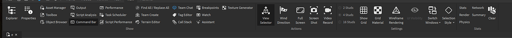 Roblox studio View Tab Toggles don't save - Studio Bugs - Developer ...