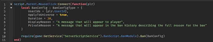 Ban Module - Community Resources - Developer Forum | Roblox