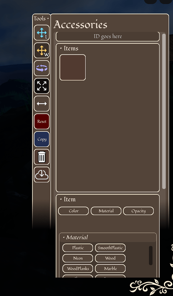 Advance Avatar/Morph Creator menu - Art Design Support - Developer ...