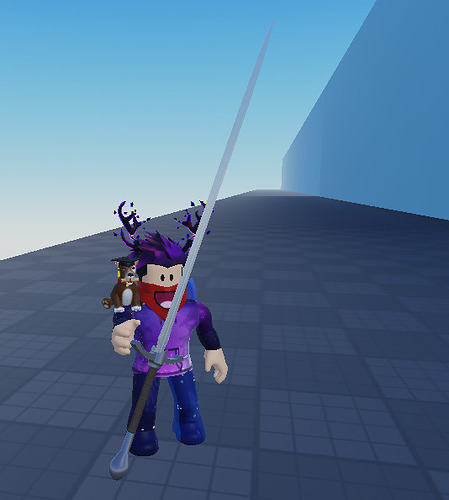 I am unable to make my own custom swords in roblox studio using blender - Scripting Support ...