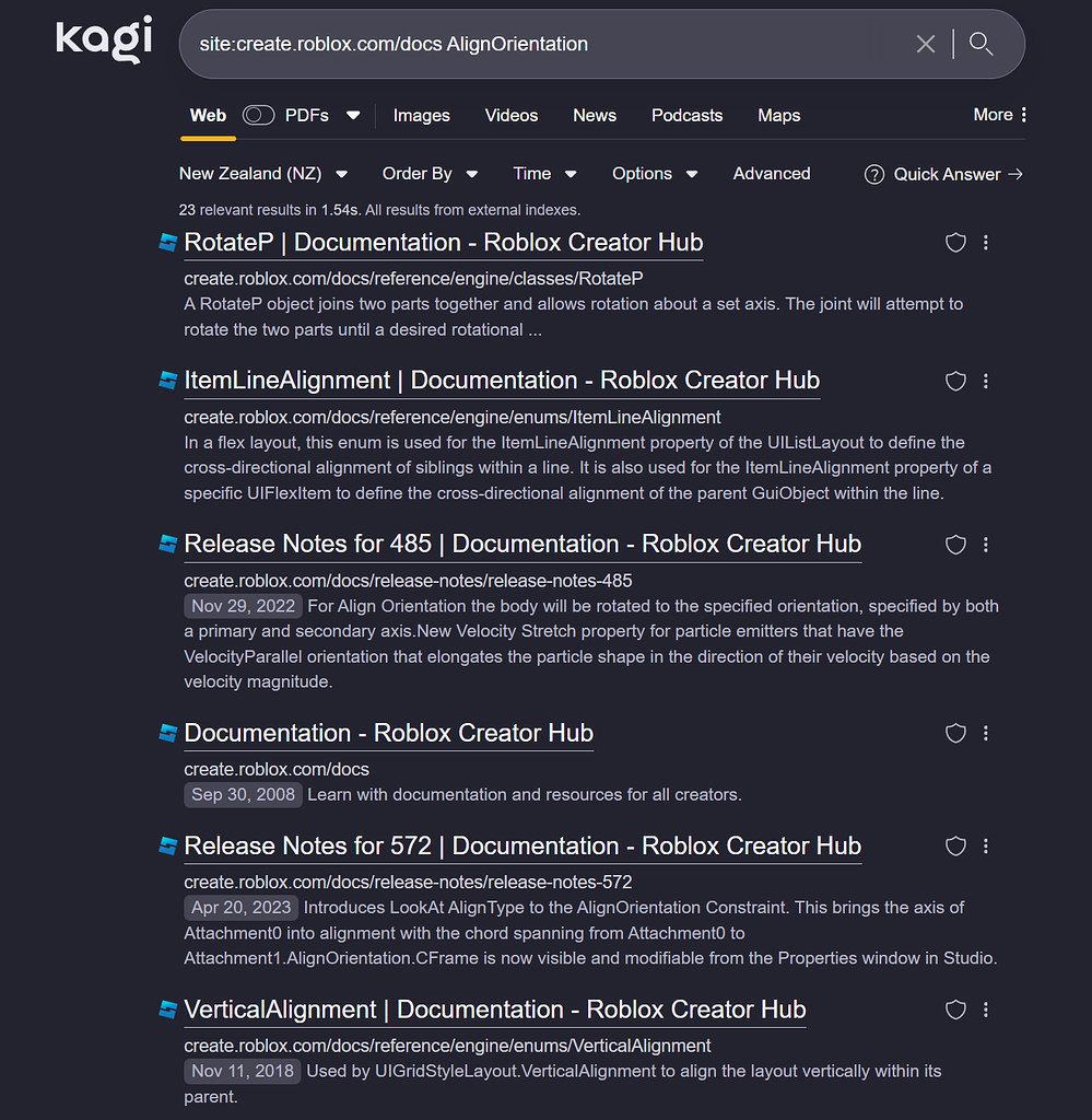 Third party search engines aren't giving relevant results - Documentation Issues - Developer ...