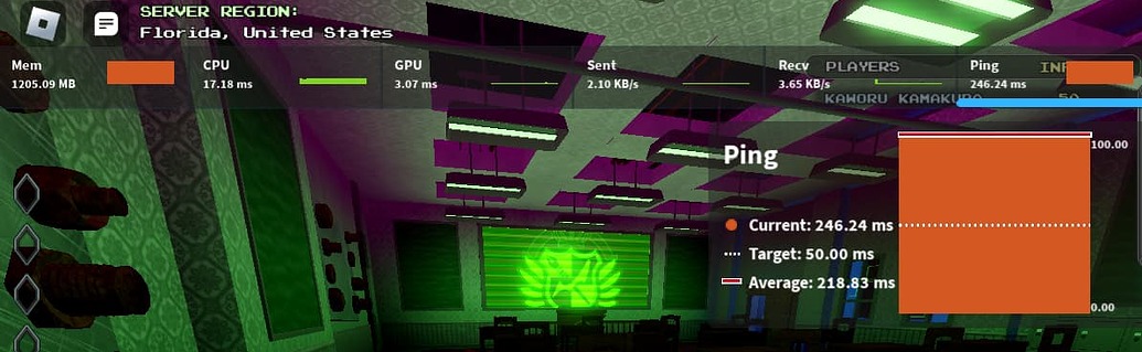 Really HIGH ping when playing Roblox and Roblox only. Been happening ...