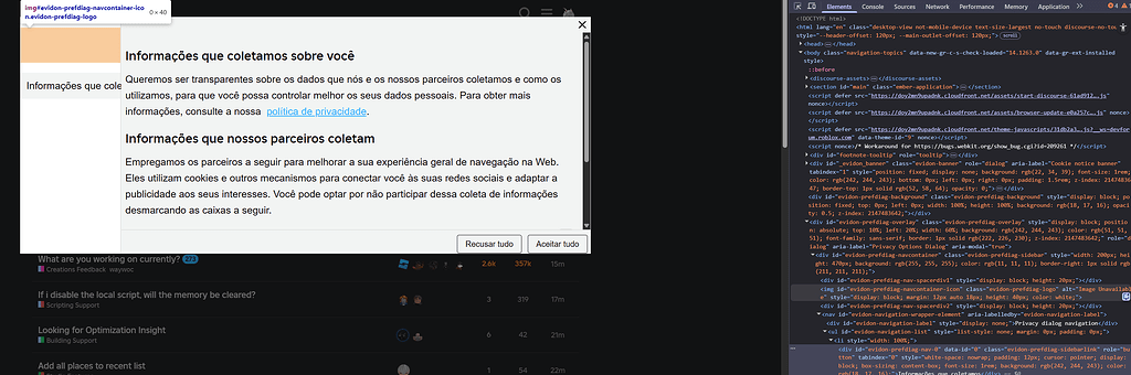 Cookie Consent Overlay – Broken Links, Missing UI Elements, and ...