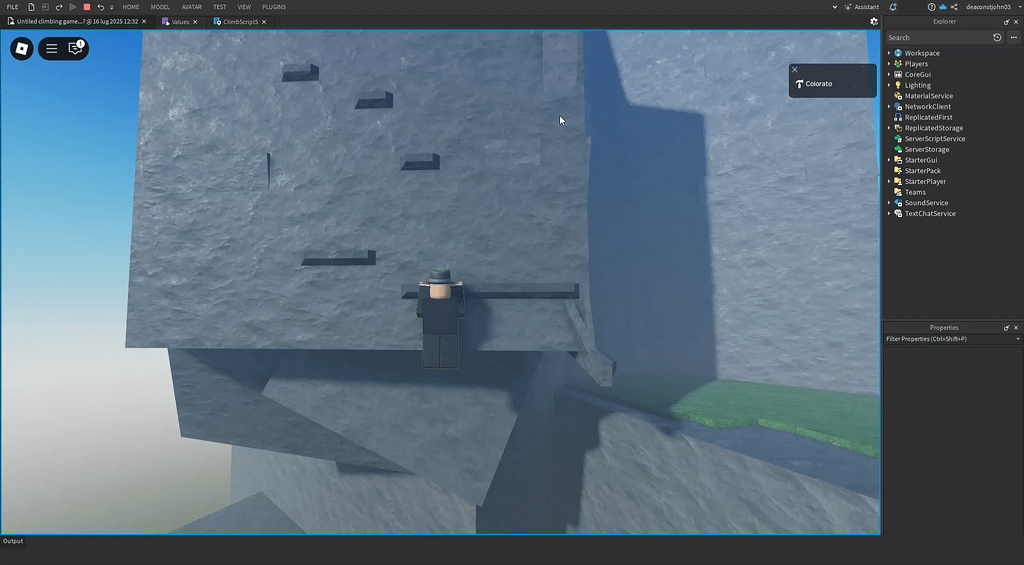 Jumping will change direction of my character for an instant ...