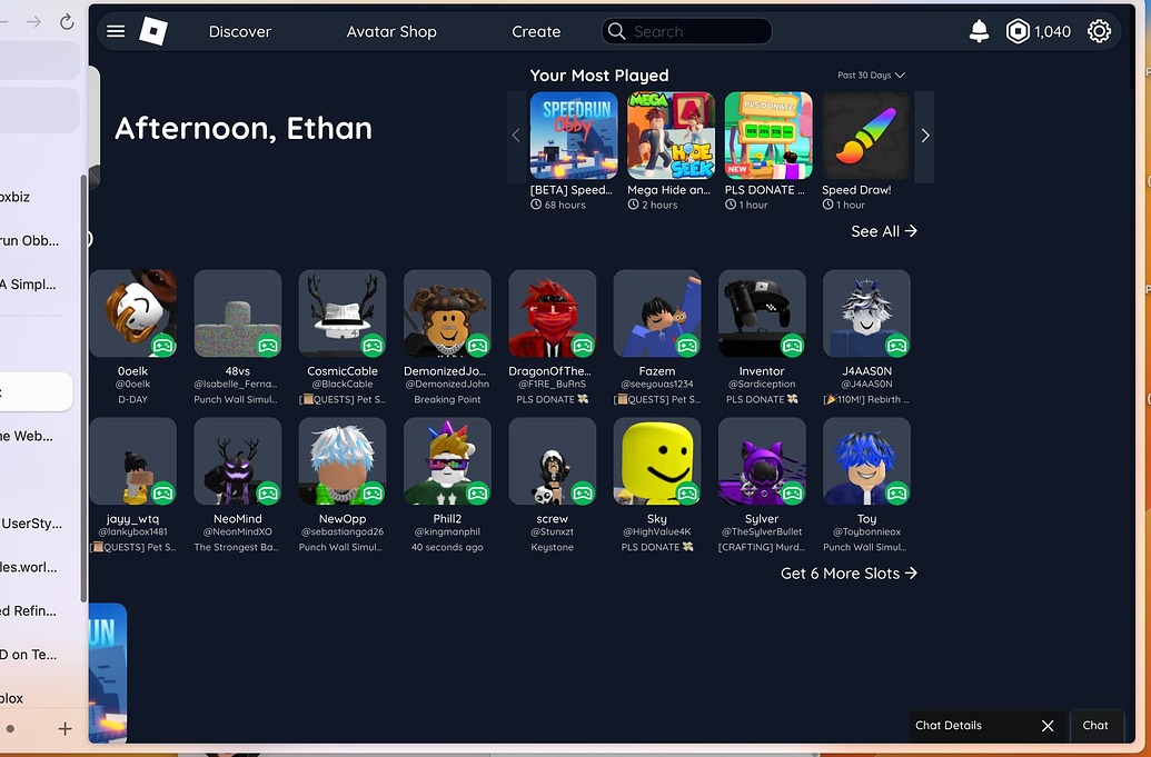 [0.7] Refinedblox - A Simple and Modern CSS theme, For the Roblox ...