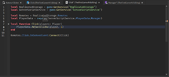 Why is this underlined with orange - Scripting Support - Developer Forum | Roblox