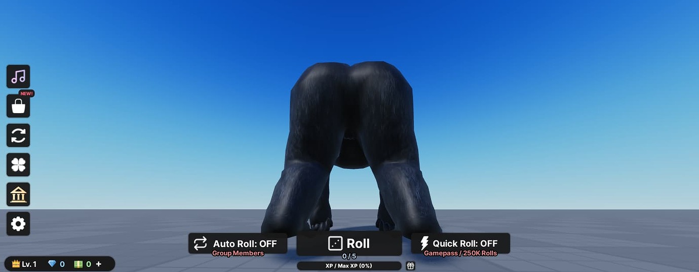 Need feedback for this Minimalistic RNG Game GUI Design - Creations ...