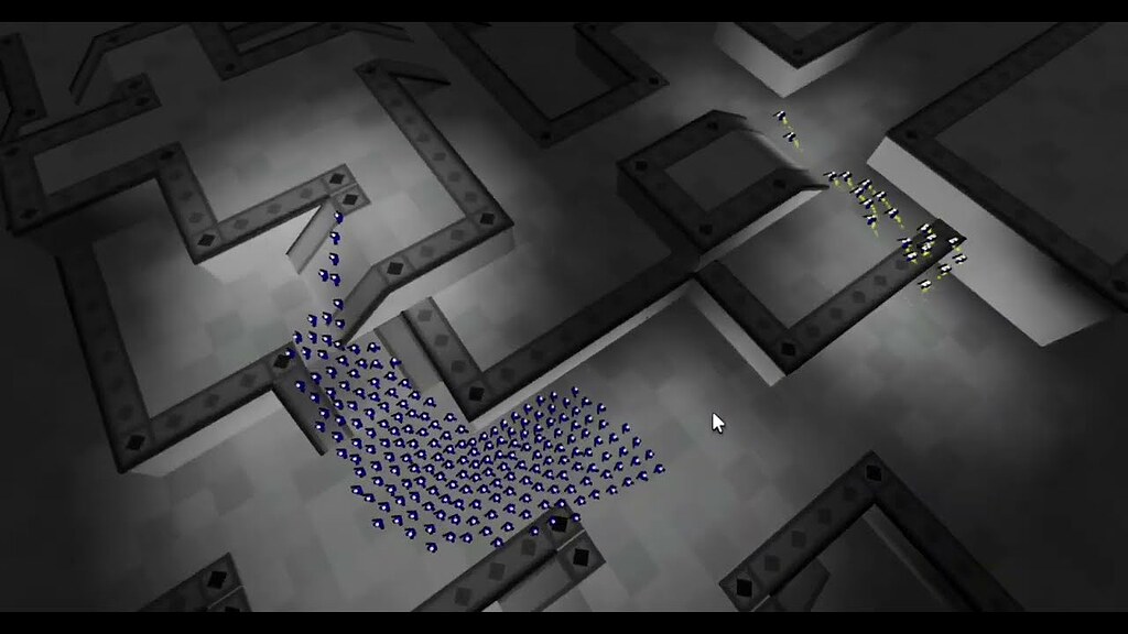 FastFlow | Fast flowfield generation for performant swarm pathfinding ...