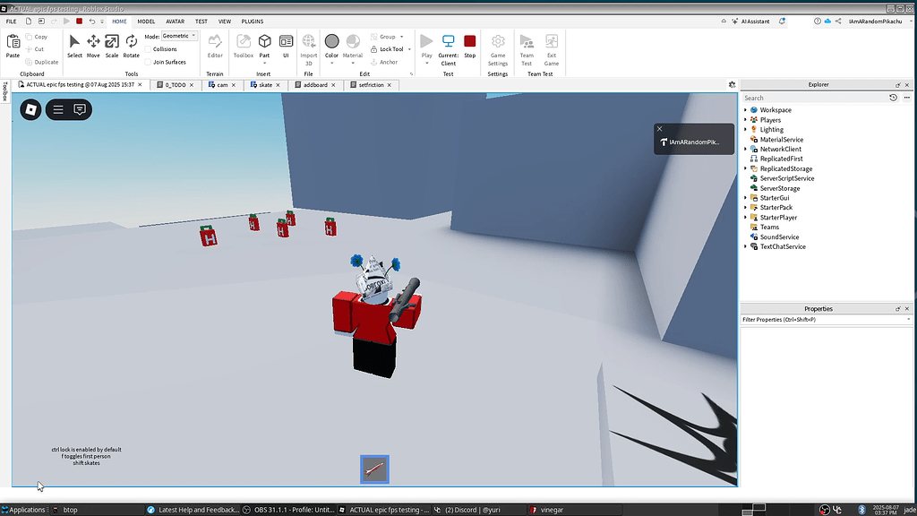 How to rotate one part based off of the collided angle of another part? - Scripting Support ...