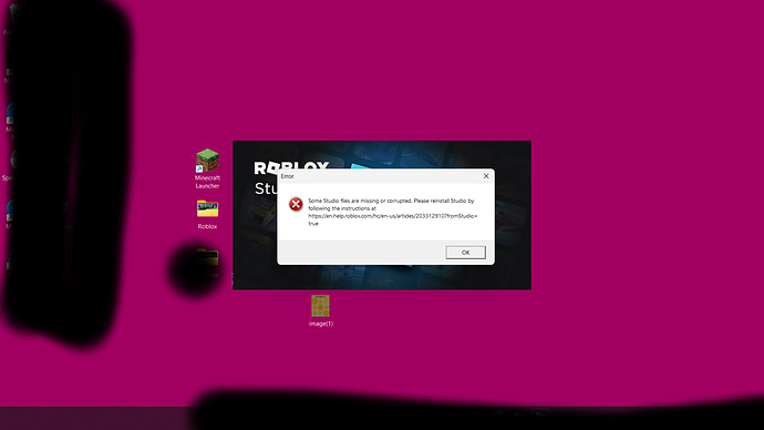 Corrupted Files error - Platform Usage Support - Developer Forum | Roblox