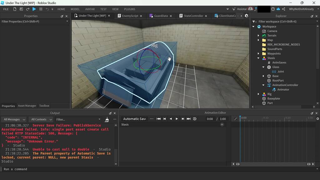 Non-Humanoid Rig Animation Issue - Building Support - Developer Forum | Roblox