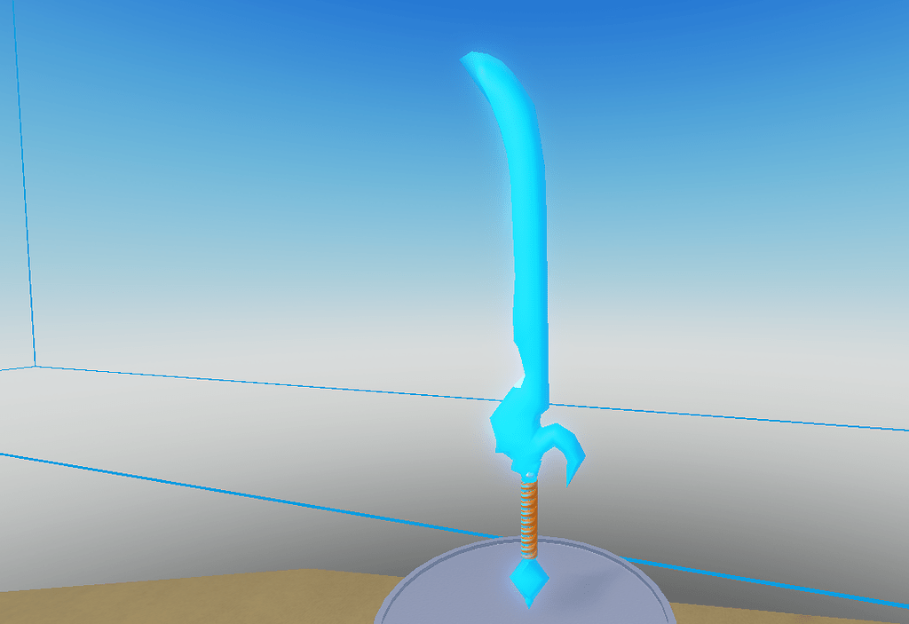 I made a pretty cool ice sword it took way to long LOL - Creations ...