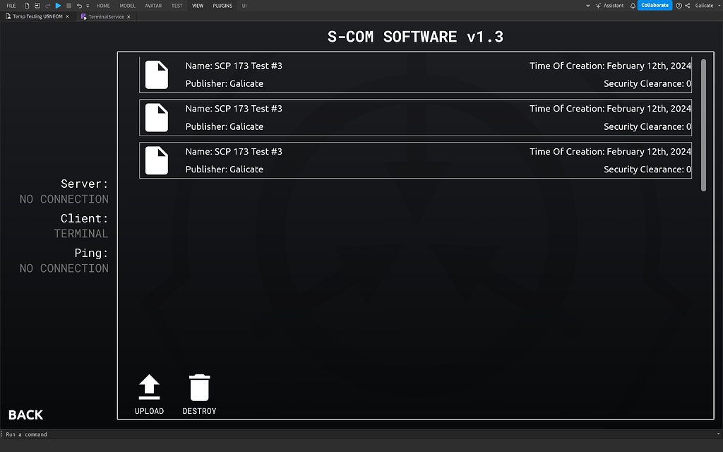 Review my SCP Computer UI - Creations Feedback - Developer Forum | Roblox