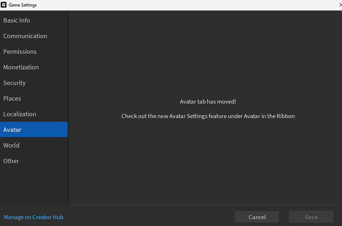 Avatar Update R6, R15 - Platform Usage Support - Developer Forum | Roblox