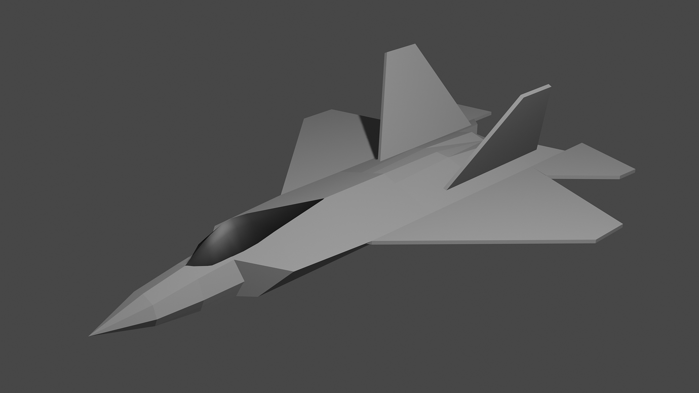 Fighter Jet Blender Model - Creations Feedback - Developer Forum | Roblox