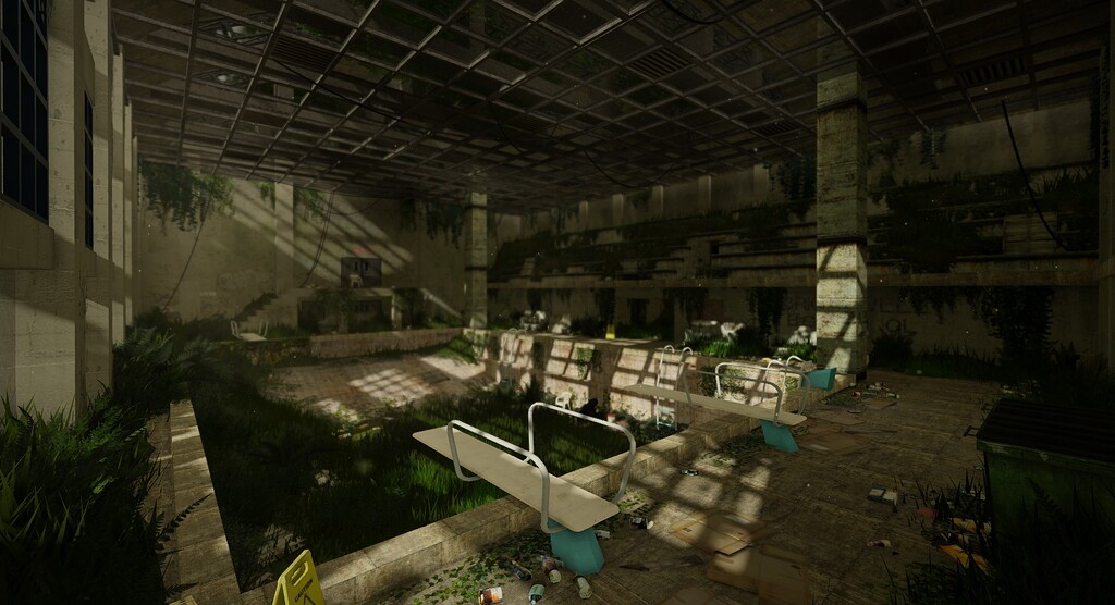 Abandoned Swimming Pool (Post-Apocalyptic) - Creations Feedback ...