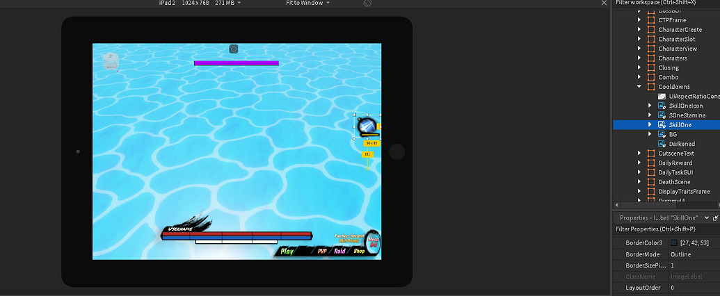 UI Problem (UIAspectRatioConstraint / Scaling) - Scripting Support ...