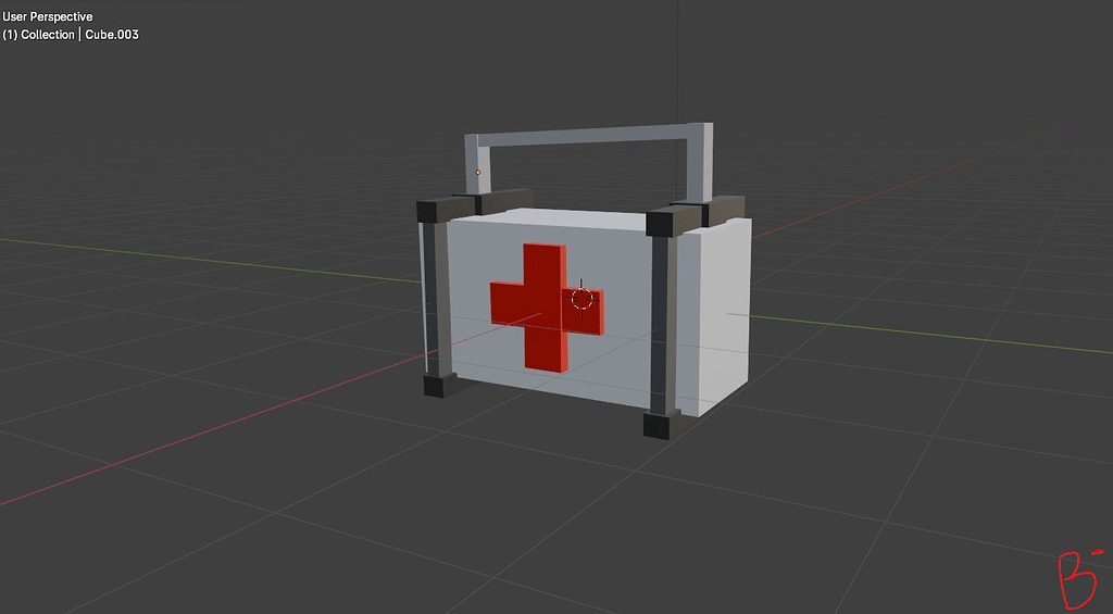 A health pack model I made for an FPS game I'm working on - Creations ...