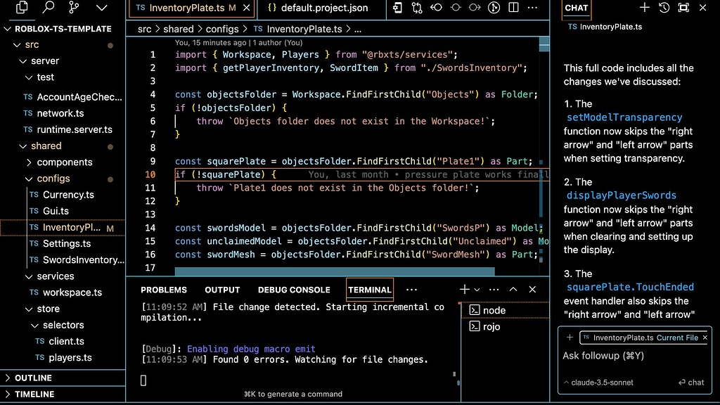 Click Detectors not being created in roblox typescript - Scripting Support - Developer Forum ...