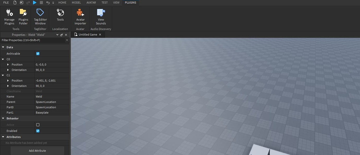 How I Can Fix Auto Weld Thing In Roblox Studio - Platform Usage Support - Developer Forum | Roblox