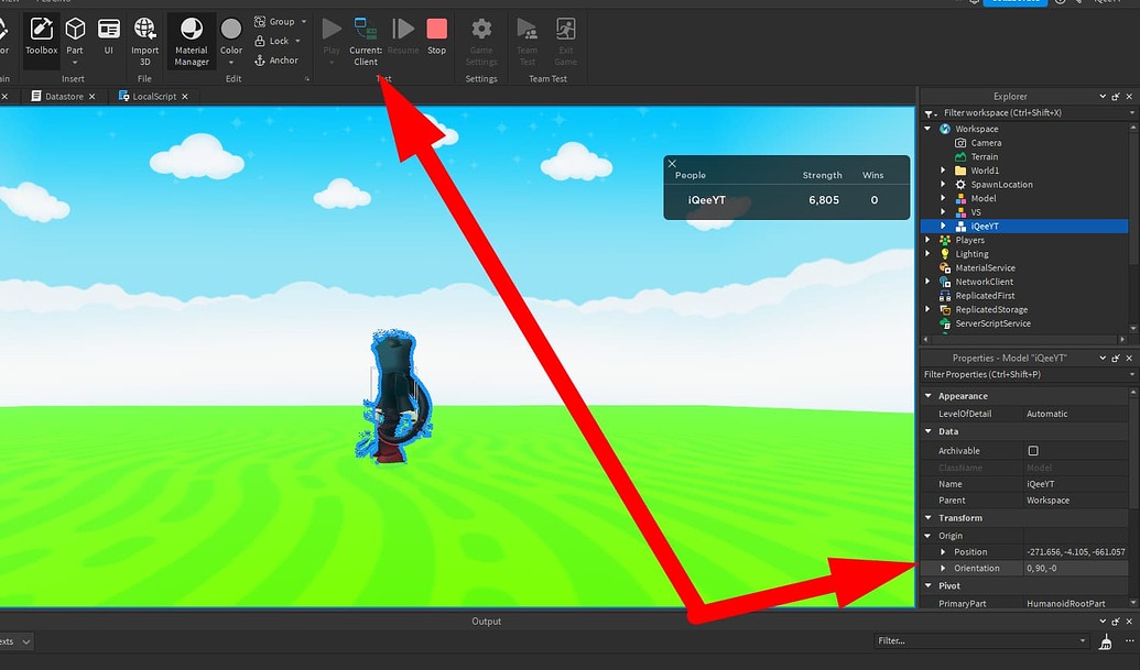 Change Orientation via Script doesn't work correctly - Scripting Support - Developer Forum | Roblox