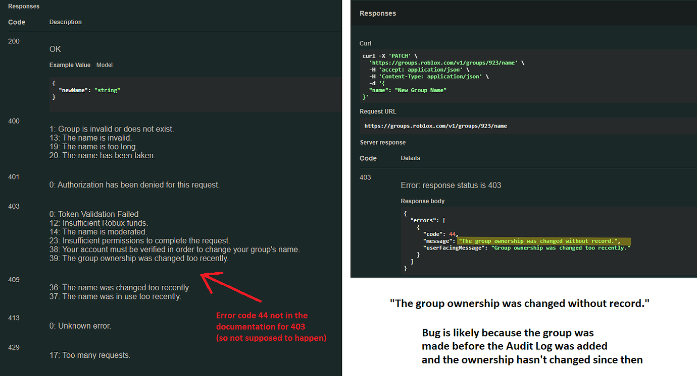 Unable to change group name due to "Group ownership was changed too recently" warning for a ...