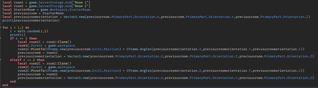 Setting PrimaryPart Orientation to another orientation not working ...