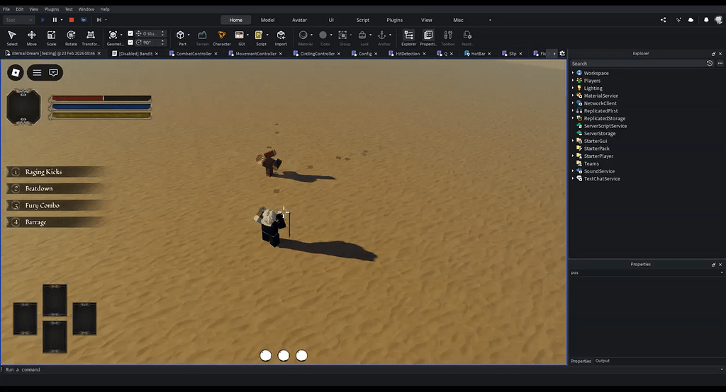 NPC "Tripping" and Falling Over During High-Velocity Combat Moves ...