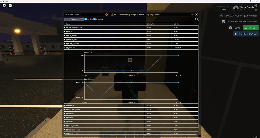 Extremely high MemoryStore usage in studio with unknown source - Studio Bugs - Developer Forum ...