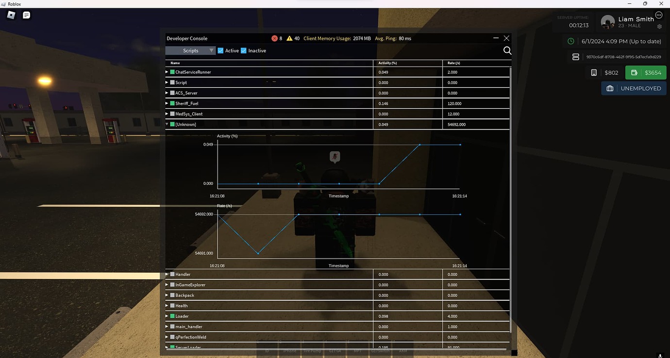 Extremely high MemoryStore usage in studio with unknown source - Studio Bugs - Developer Forum ...