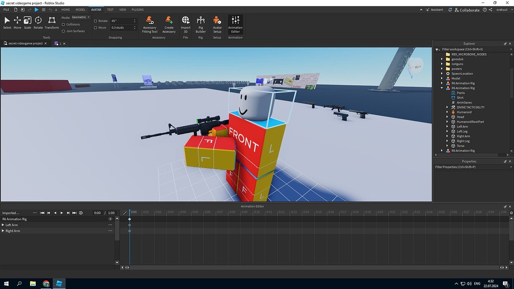 Animation looks different ingame - Game Design Support - Developer Forum | Roblox