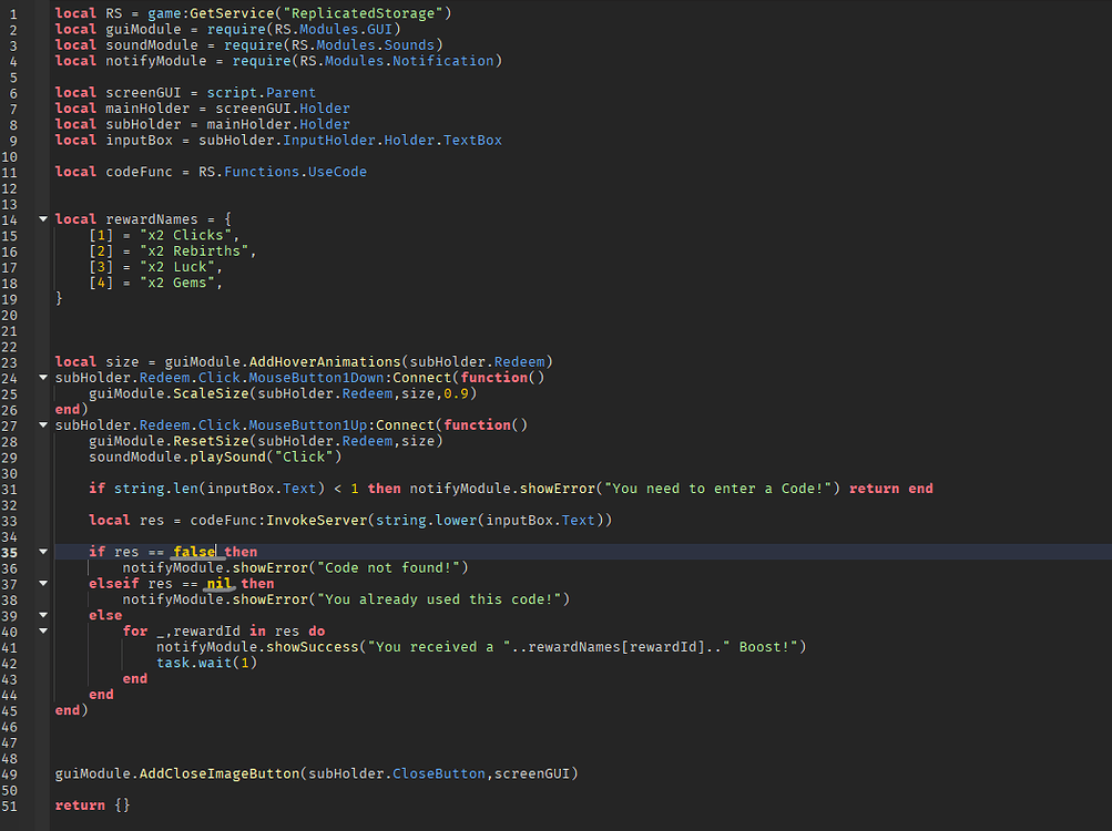 Code Gui Scripting Scripting Support Developer Forum Roblox 