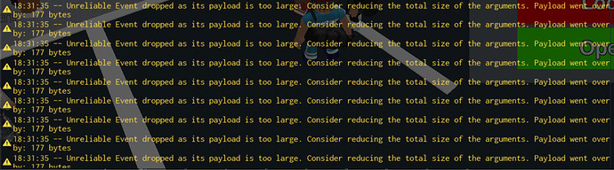 UnreliableRemoteEvent error but I dont have any - Scripting Support - Developer Forum | Roblox
