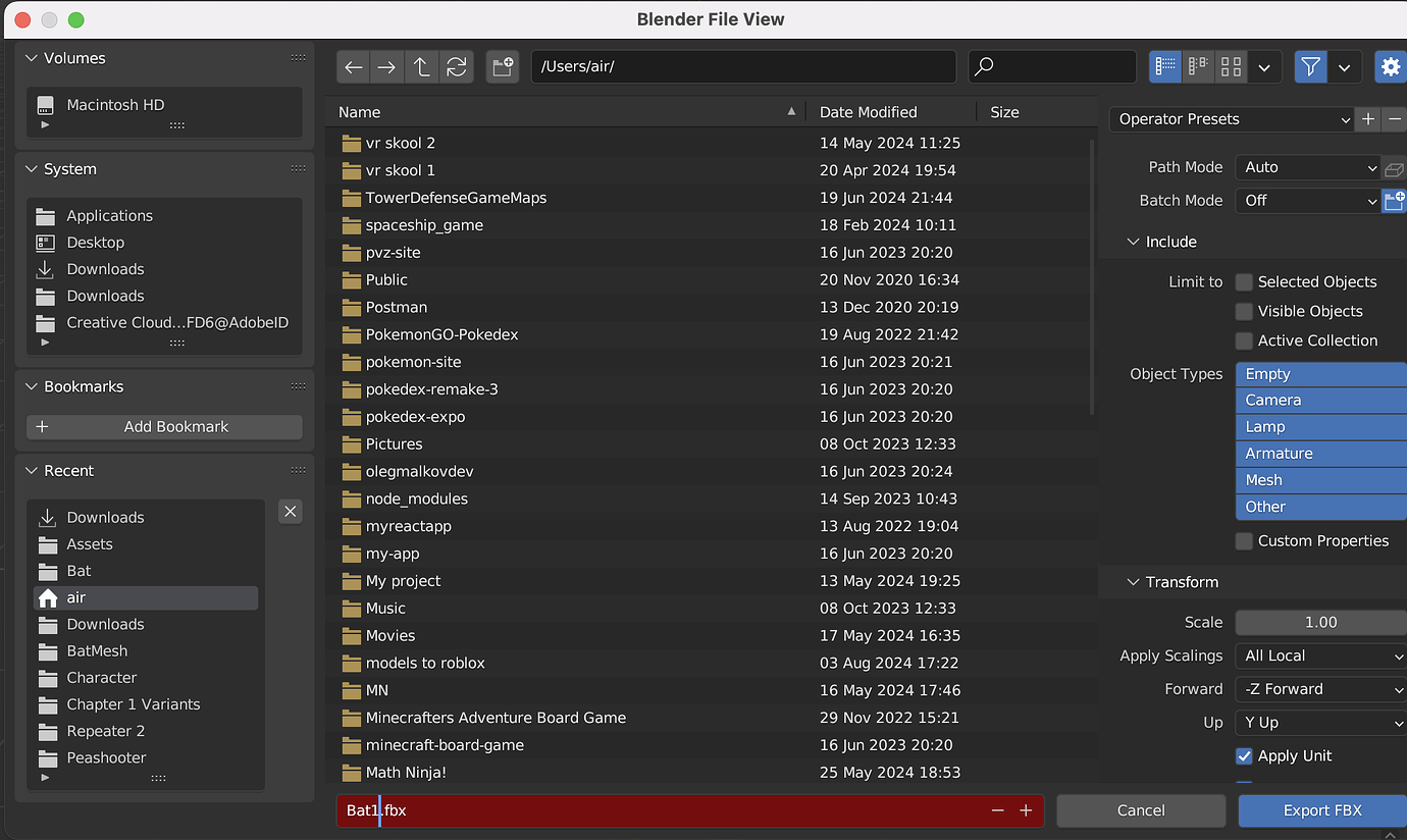 Meshes Are Importing Without Rigs - Art Design Support - Developer ...