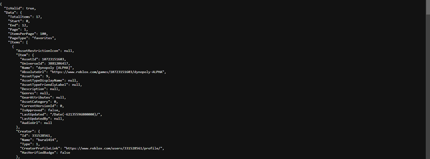 How would I get a players favorited games? - Scripting Support ...