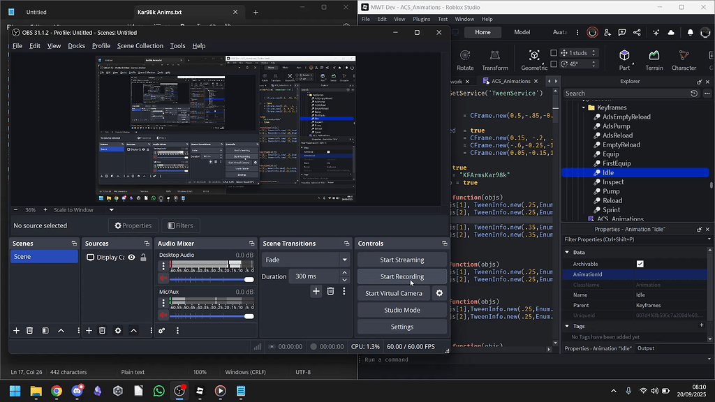 Editing instance property then clicking onto another instance applies the change to the latter ...