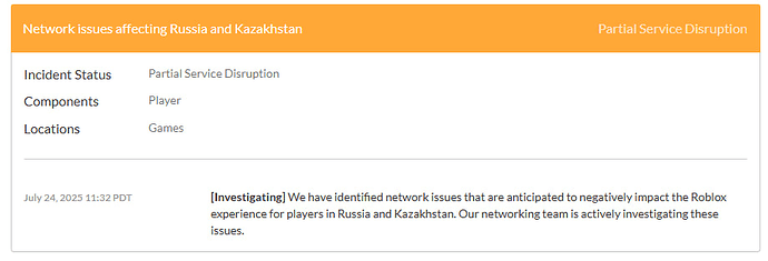 Connection error 17 in Russia and Kazakhstan wasn't fixed at all, and ...