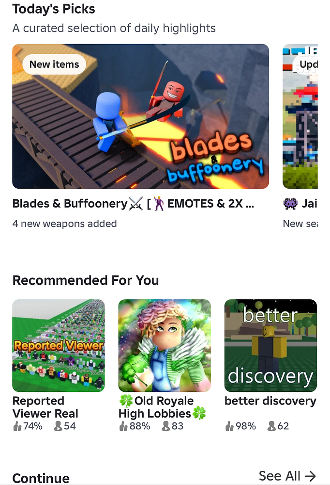 [Test] New Content Curation Banner on Home - Announcements - Developer ...