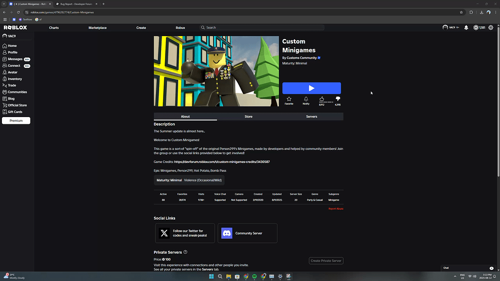 Roblox does not launch when clicking "Play" on google chrome - Roblox Application and Website ...