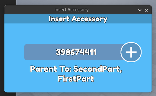 Accessory Inserter Plugin - Creations Feedback - Developer Forum | Roblox