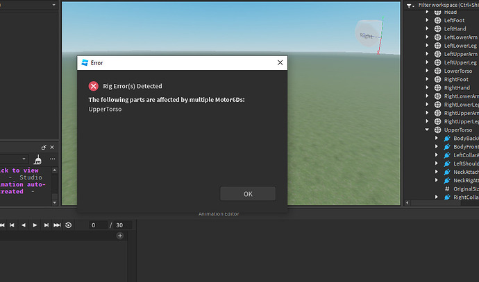 Can not use Motor 6d on studio ("moves everything around") - Platform Usage Support - Developer ...
