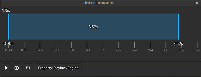 Playback Region Editor - Visually edit playback region of any audio ...