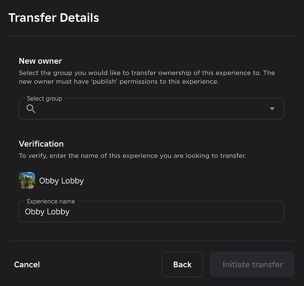 Transfer Experiences to Groups & Track Group Activity - Announcements ...